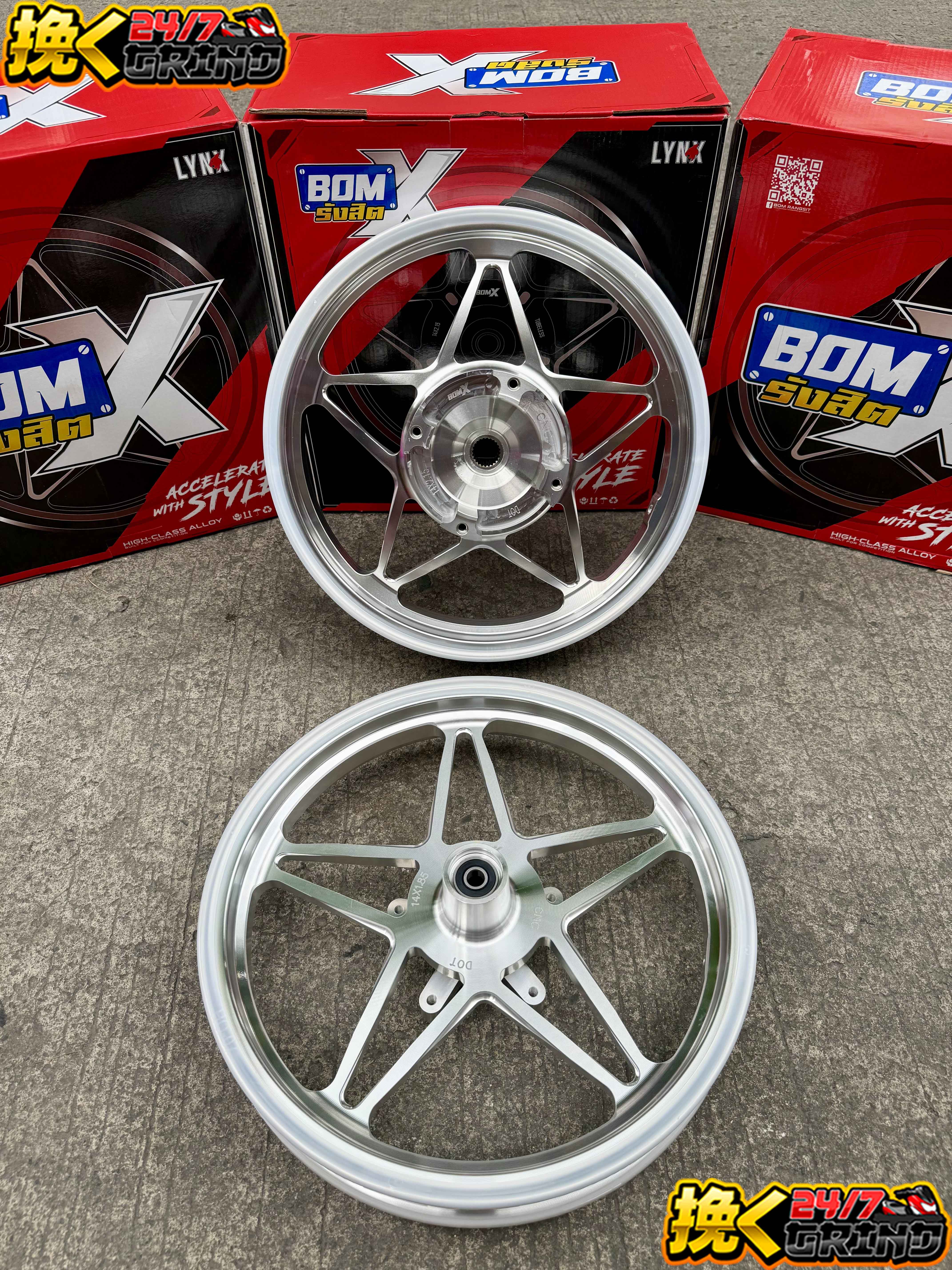 BOM RANGSIT MAGS STAR For Honda PCX 160 PLUG AND PLAY (5 Spokes ...