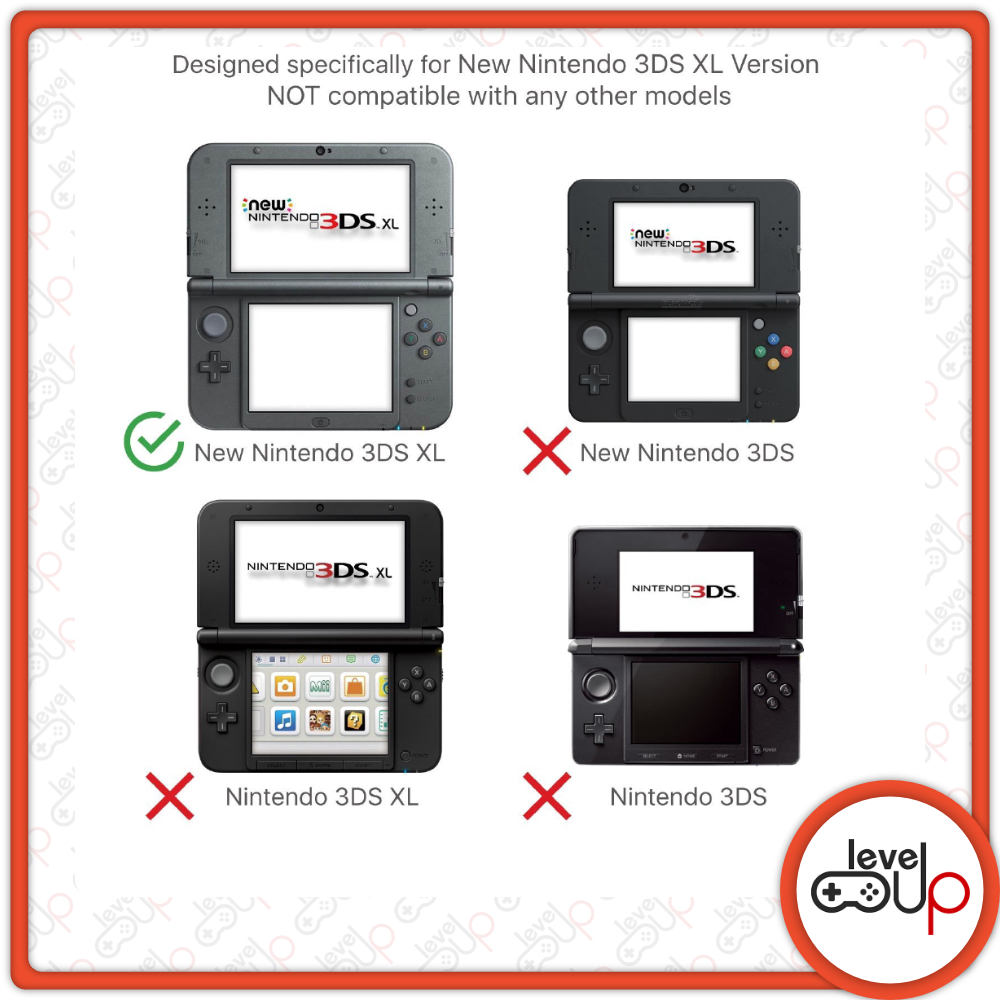 Nintendo NEW 3DS XL LL Duraflexi Clear Transparent TPU Flexible Hard ...