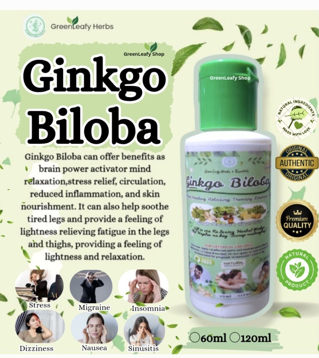 Dok Apo Gingko Biloba Green Oil Brain Power Activator Nahihilo ...