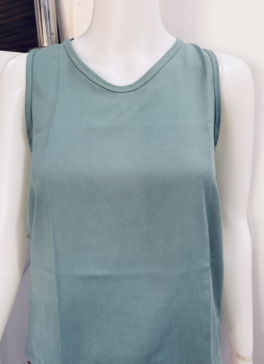 challis sleeveless / sando top for woman(3 sizes)plain and prints ...