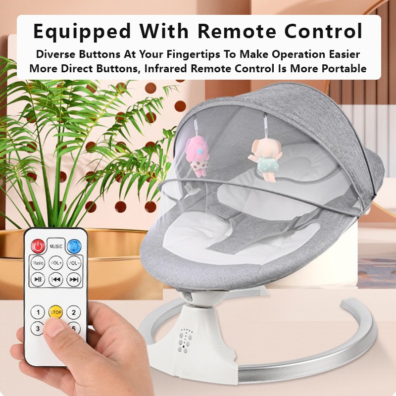 Baby Electric Rocker Rocking Chair forBaby Newborn to Toddler Automatic ...