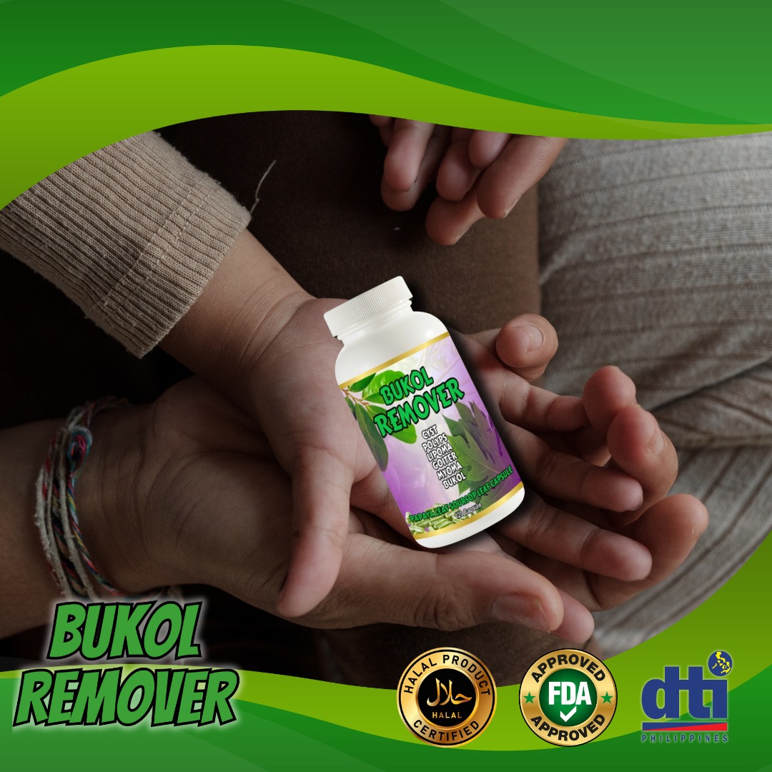 Bukol Remover 60 Caps - Natural Relief for Lumps, Bumps, and Swelling ...