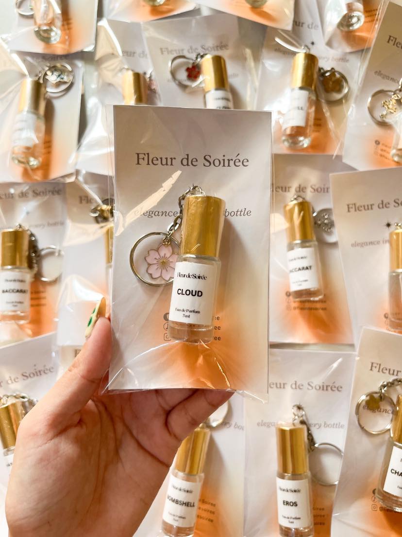 Perfume Keychain 5ml with Charms Anik-anik keychain, Bag Charms Ready ...