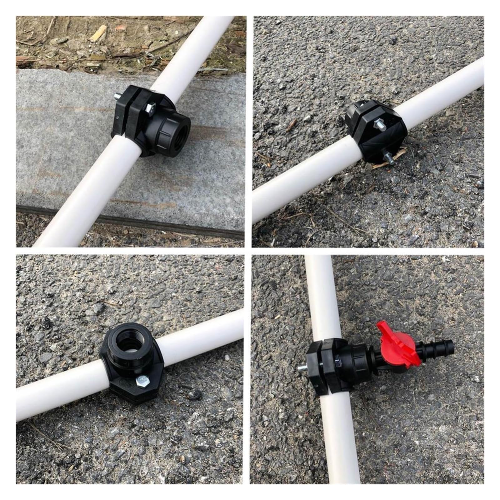 PE Compression Saddle Clamp Premium Tool 25mm-63mm For Plumbing PVC ...