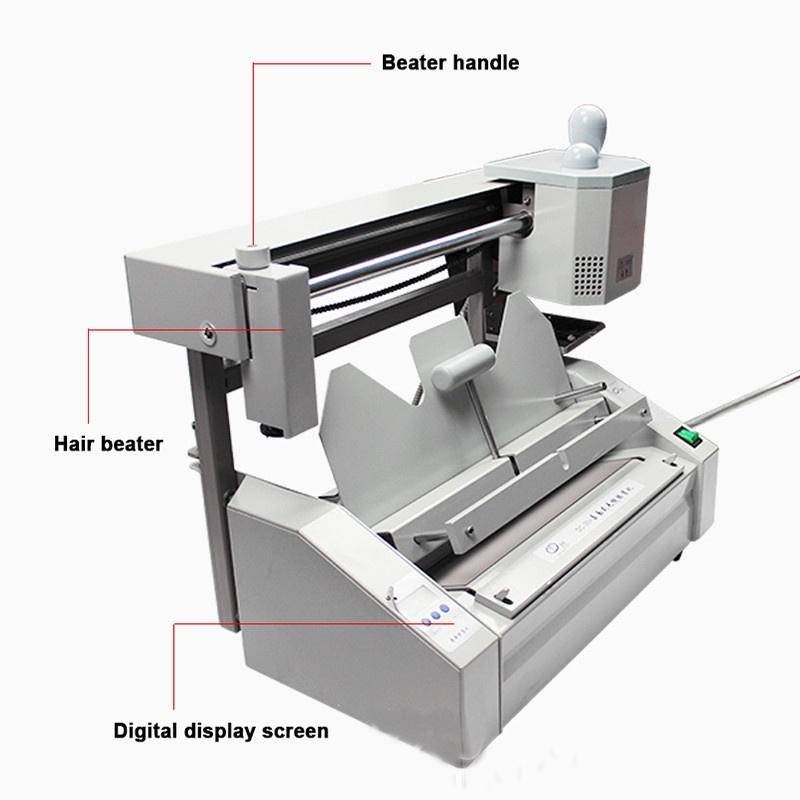 desktop wireless perfect binding machine bidding book binding ...