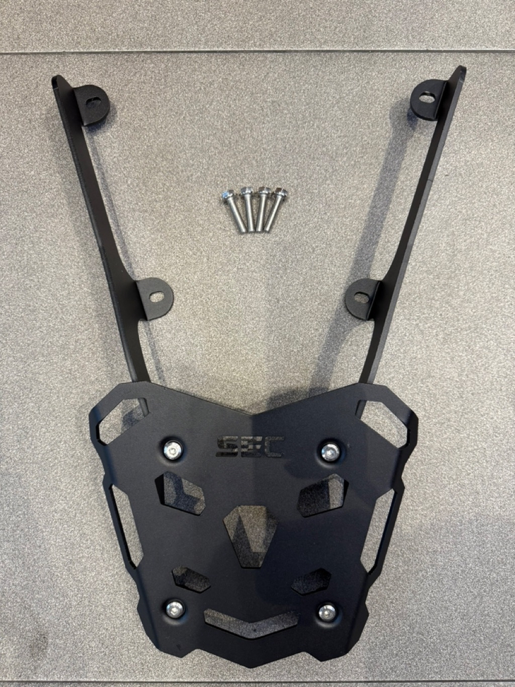 honda adv 160 sec top box bracket metal warrior, steel flat bracket & sec Q3 & Q4 top box ...
