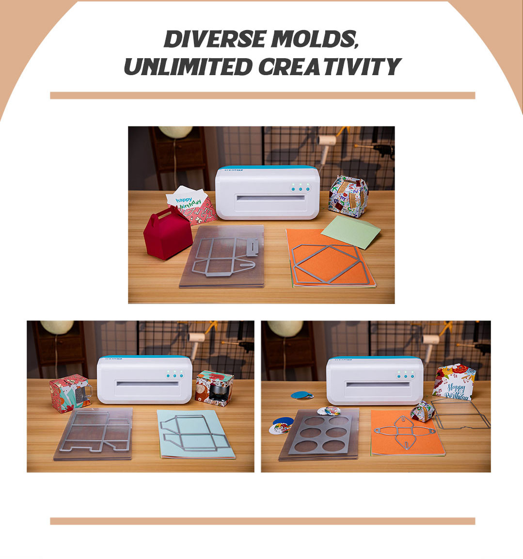 Creative Express Automatic Die Cutting Machine Set with Cutting Plate ...