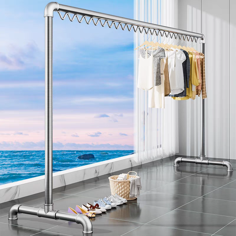 Hanger Stand Stainless Sampayan Heavy Duty Foldable Clothes Drying Rack ...