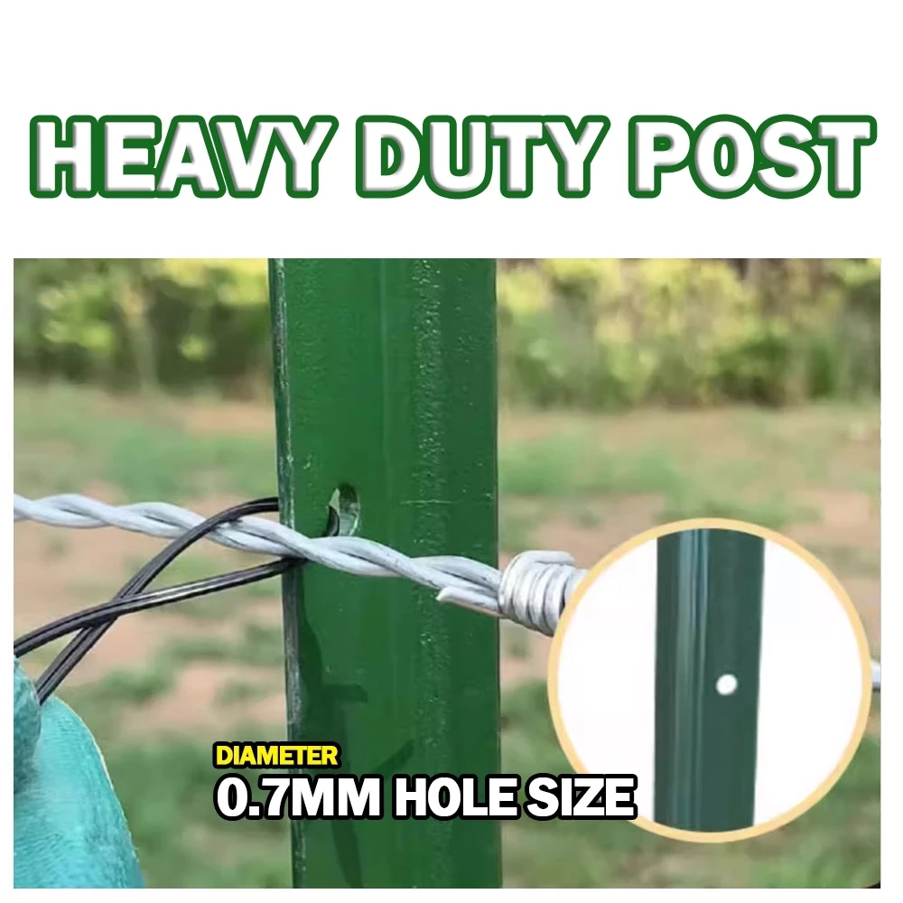 10 PCS 1.8Meter Fence Pole Heavy Duty Wire Fence Pole in Used for ...