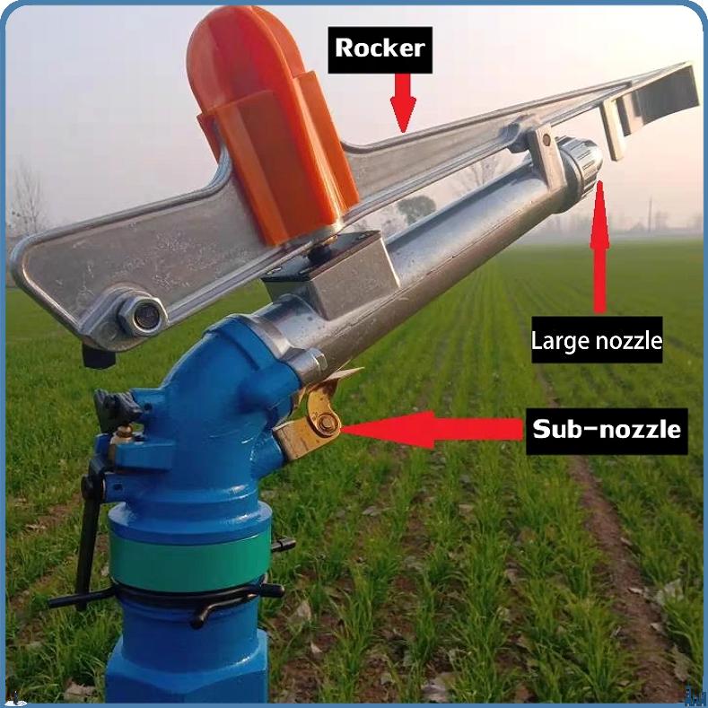 Rain Master Irrigation System 2Inch Aluminum Sprinkler with 1.5mm ...