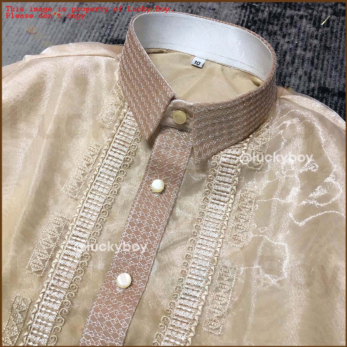 Buwan ng Wika Barong Tagalog Ombre Cultural/Formal Outfit Costume for ...