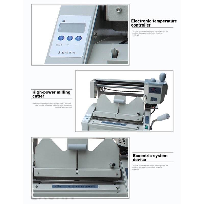 A4 C30 desktop glue binding machine graphic and textual hot melt ...
