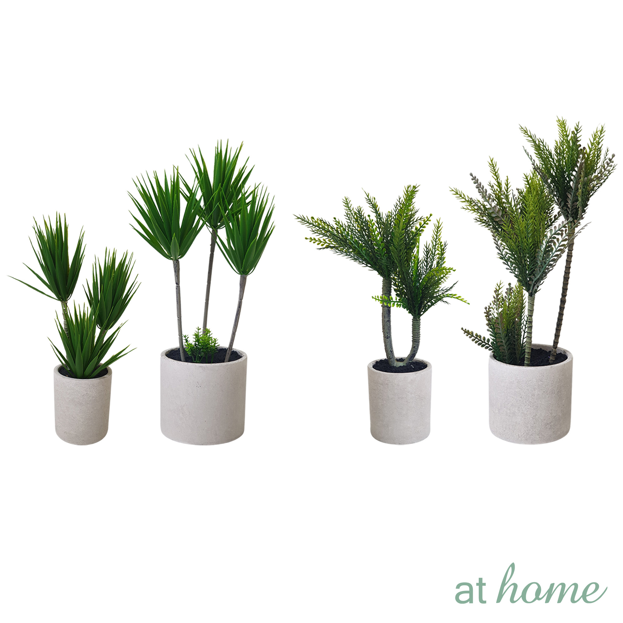 AT HOME Artificial Potted Plant 1pc Xavia/Xanthia – Nordic Home Office ...
