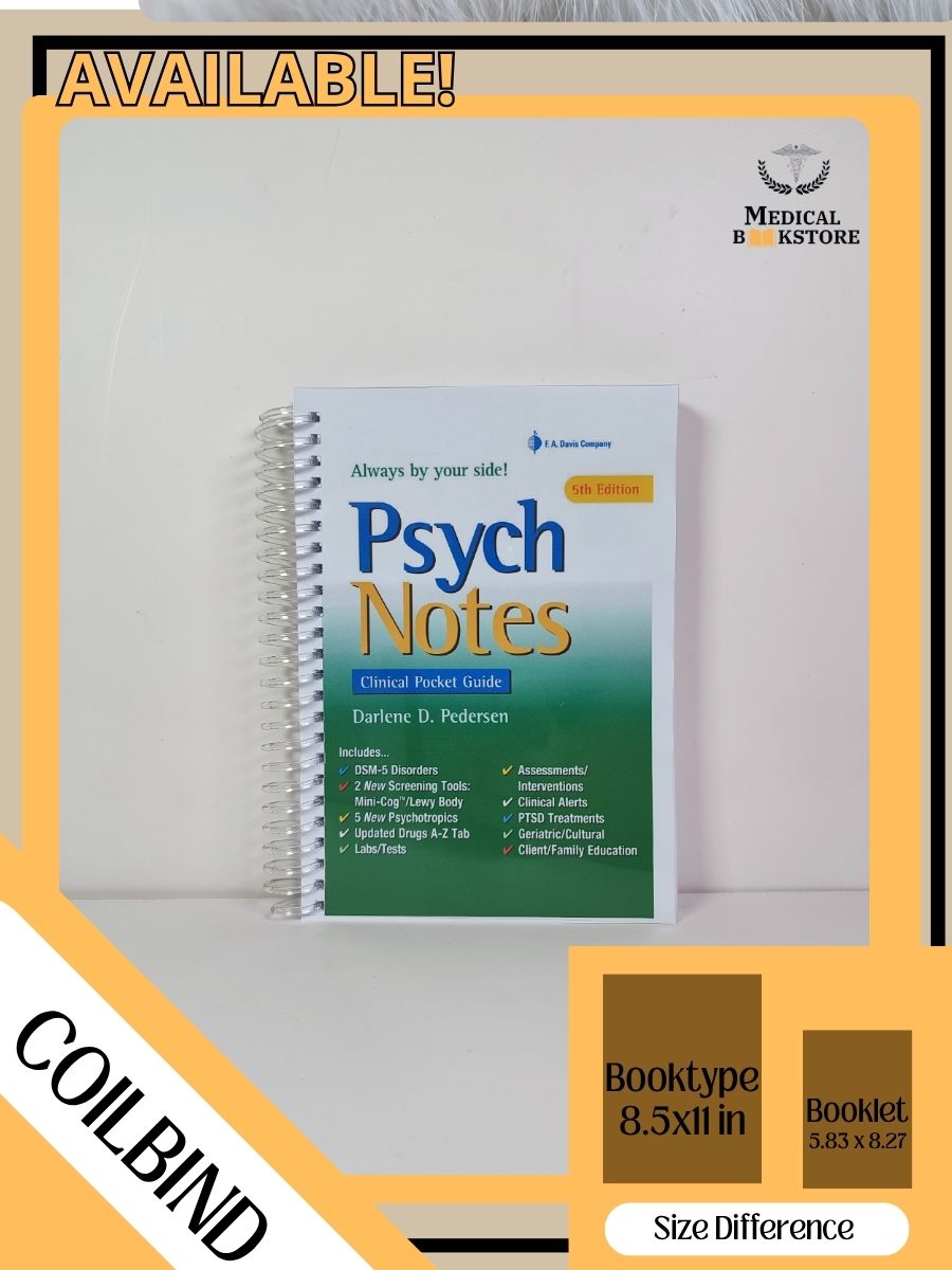 Psych Notes, Clinical Pocket Guide, 5th edition | Shopee Philippines