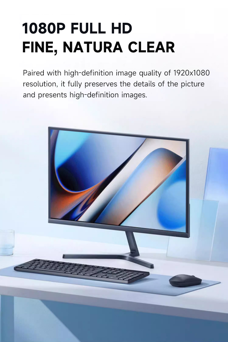 JEAANSP PC 19/22/24 inchs 60Hz 4ms Full HD IPS Gaming Office Computer ...