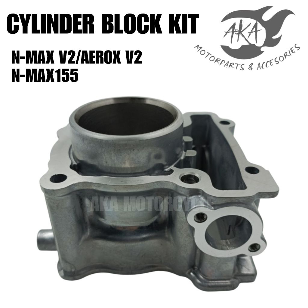 MRP CYLINDER BLOCK KIT FOR NMAX155 /NMAX V2/AEROX V2 (58MM) | Shopee ...
