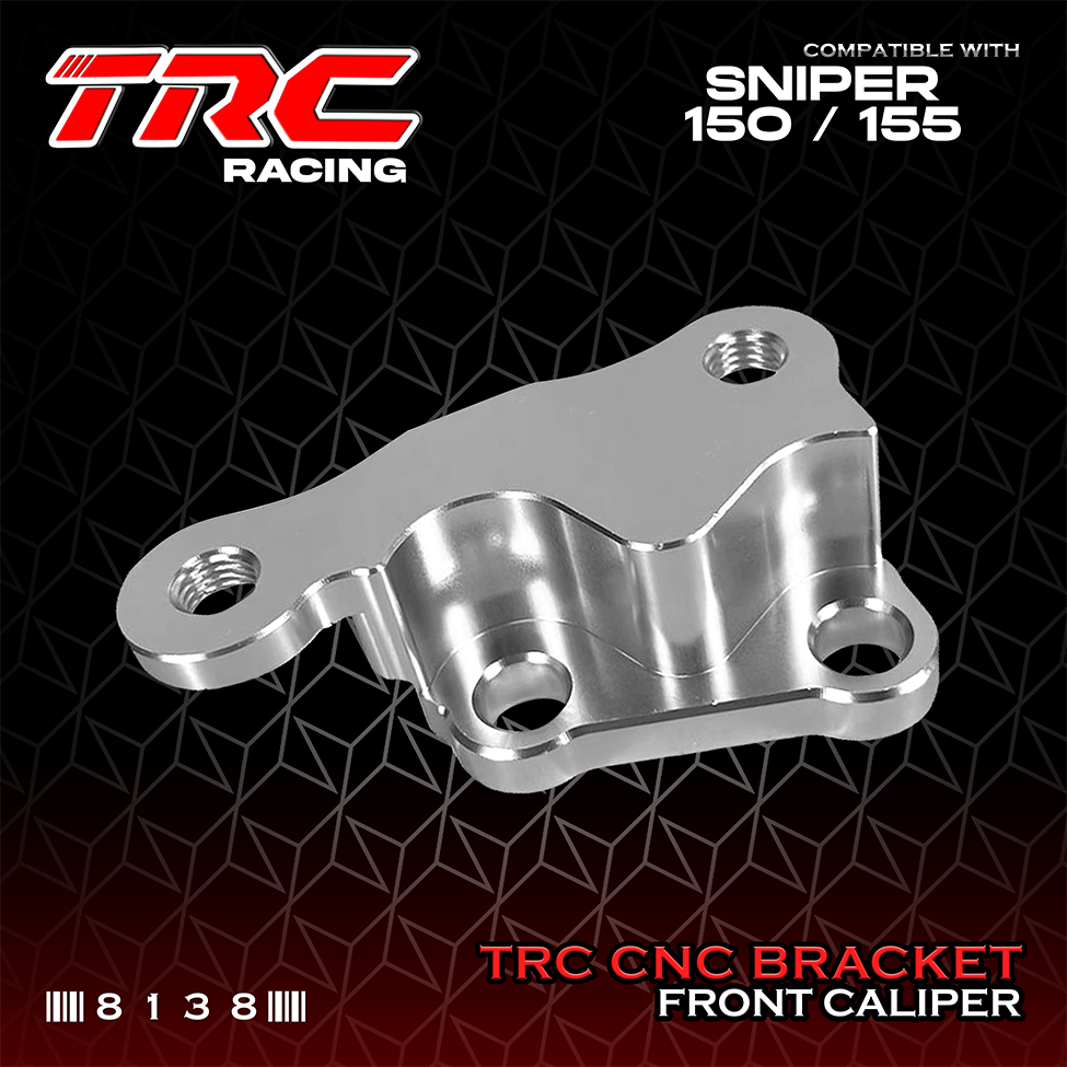 TRC RACING 4POT FRONT AXIAL CALIPER BRACKET (267MM DISC) FOR SNIPER 150 ...