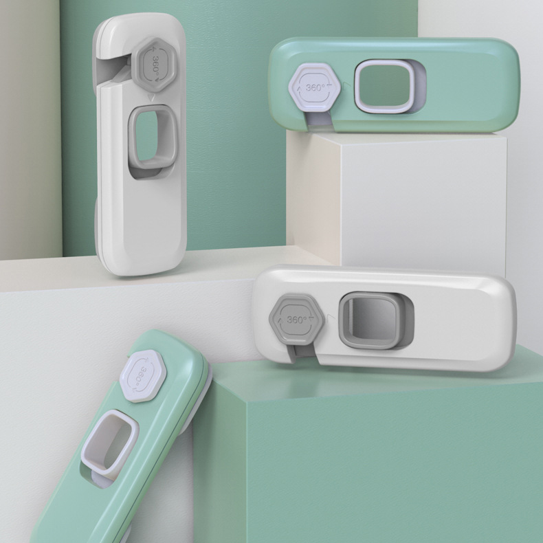 Child Safety Lock Baby Anti-Pinching Hand Refrigerator Lock Open Door ...