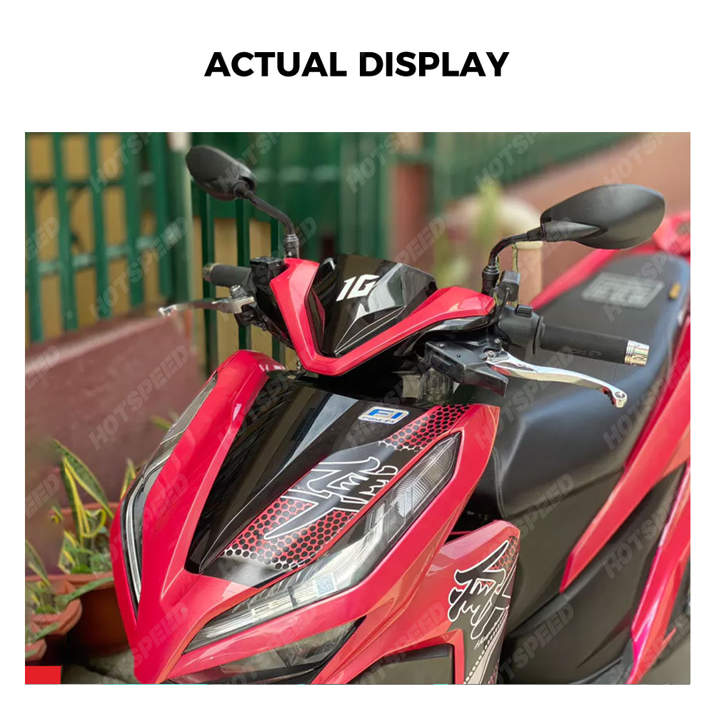 HOTSPEED Side Mirror for Honda Click 125i H2C Ultra Clear Lens No Grade ...