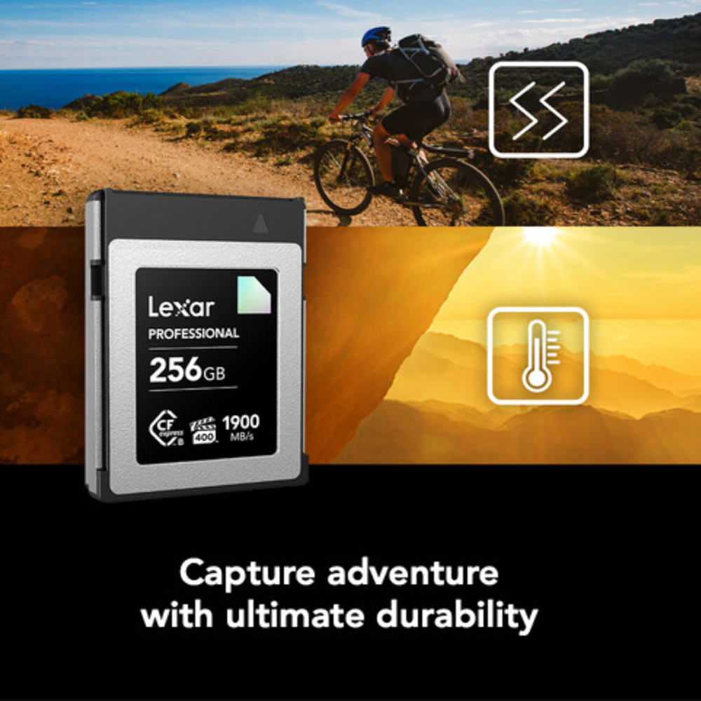 Lexar 256GB 128GB CFexpress Type B Diamond Memory Card VPG400 8K 4K 6K ...