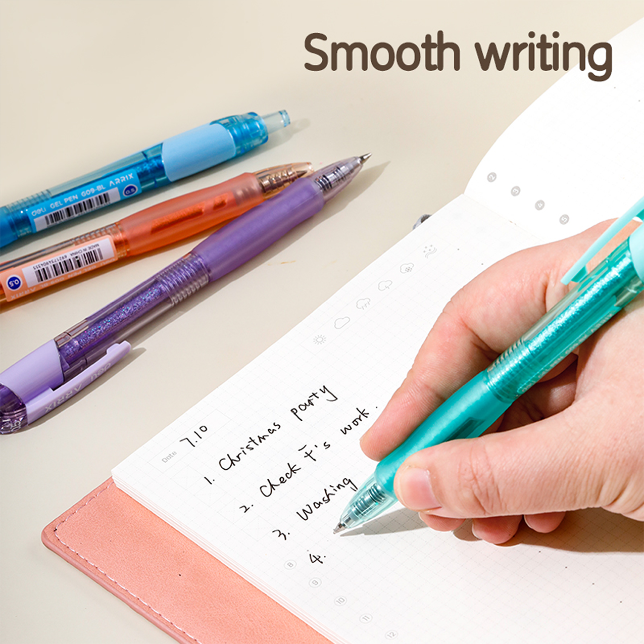 Deli Arrix Gel Pen 0.5mm 12pcs/box EG09 | Shopee Philippines