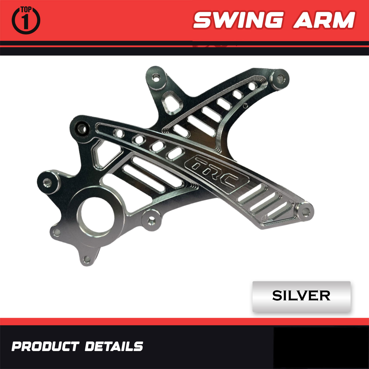 Top1 Motors TRC Racing 1st Universal 2 in 1 Swing Arm for NMAX v2/Aerox ...