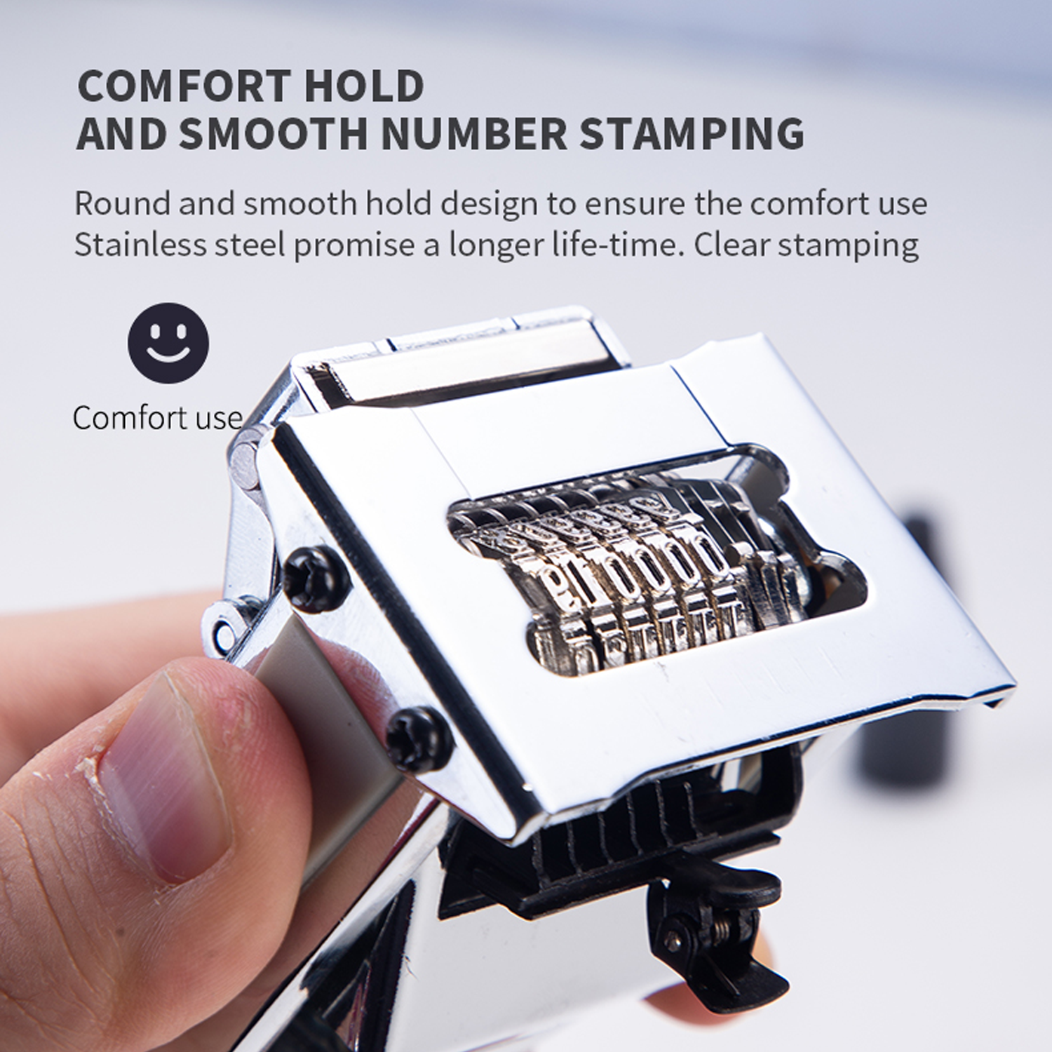 Deli 7506 6 Digit Numbering Machine [797506] | Shopee Philippines