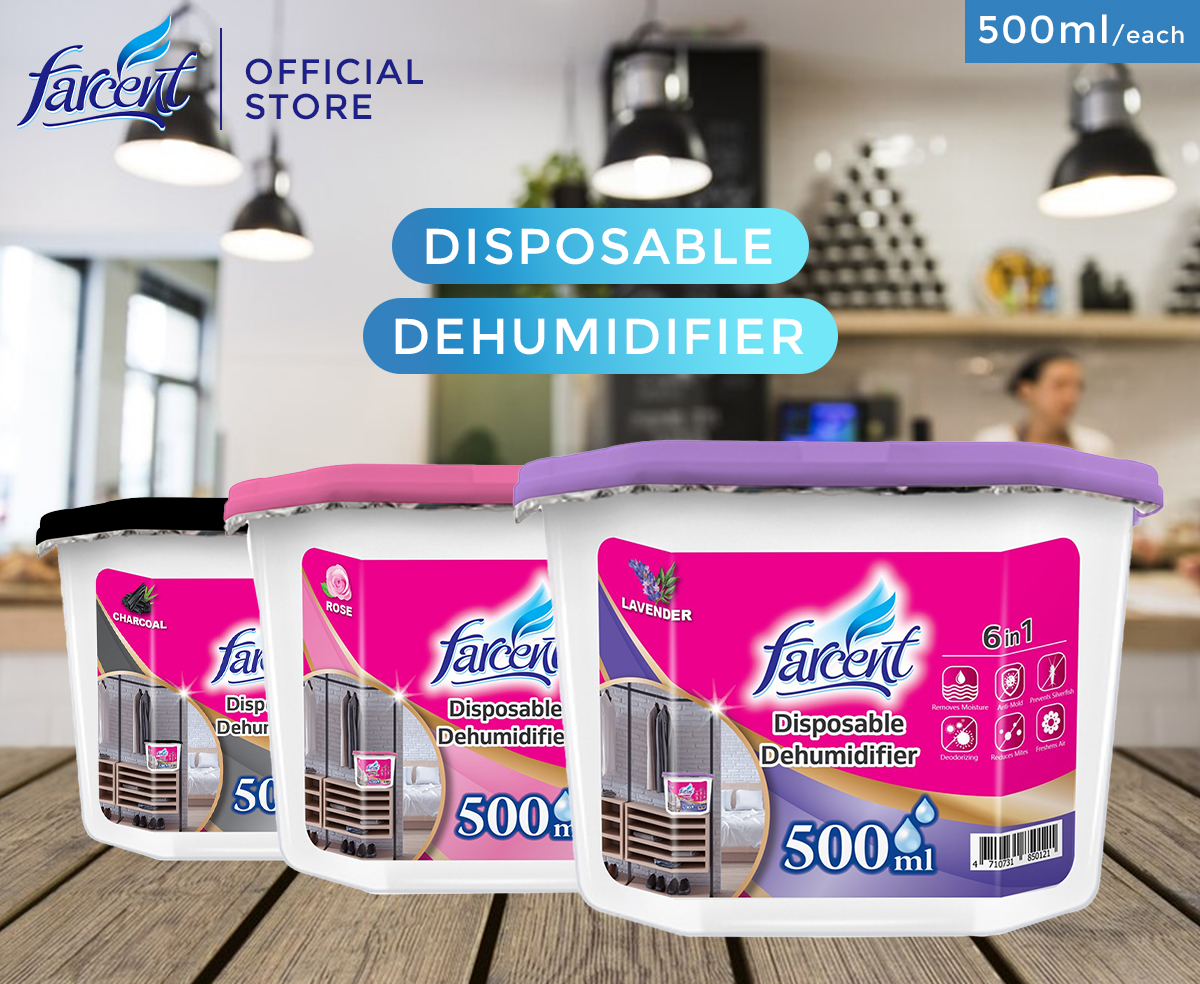 Farcent Disposable Dehumidifier 500ml each | Shopee Philippines