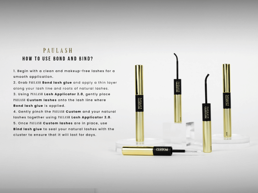 PAULASH BOND AND BIND (Cluster Lash Glue and Sealant) | Shopee Philippines