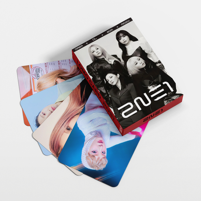 2NE1 Photocard Album 2NE1 LOMO Card Postcard 30pcs/box Photocards ...