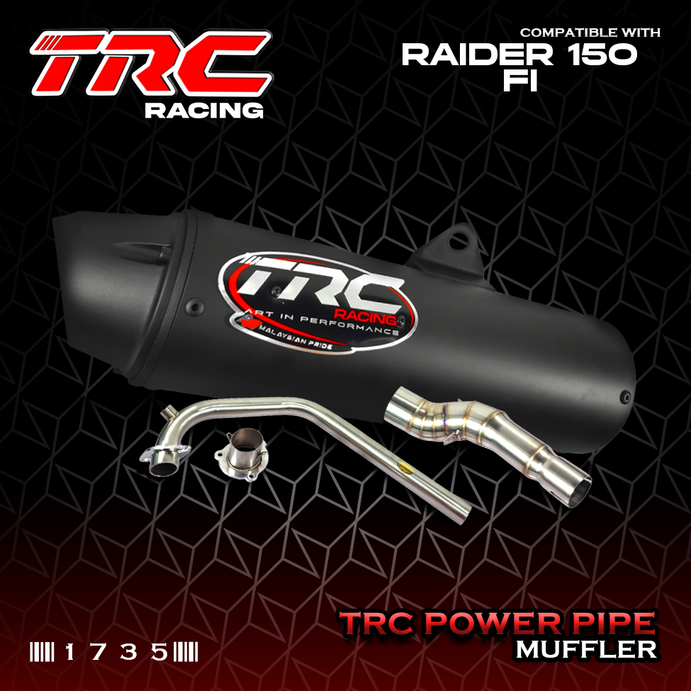 TRC Racing Raider 150 FI Power Pipe Muffler Exhaust 1735 | Shopee ...