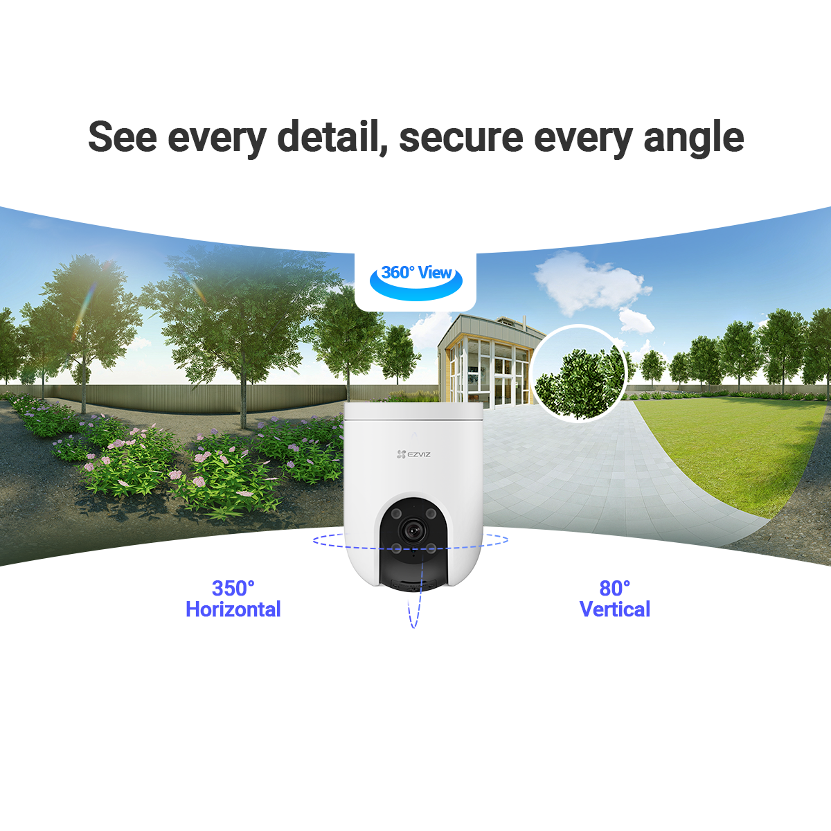 EZVIZ H8c Pro 2K/3MP wireless WiFi Outdoor CCTV Camera waterproof IP Camera with audio | Shopee ...