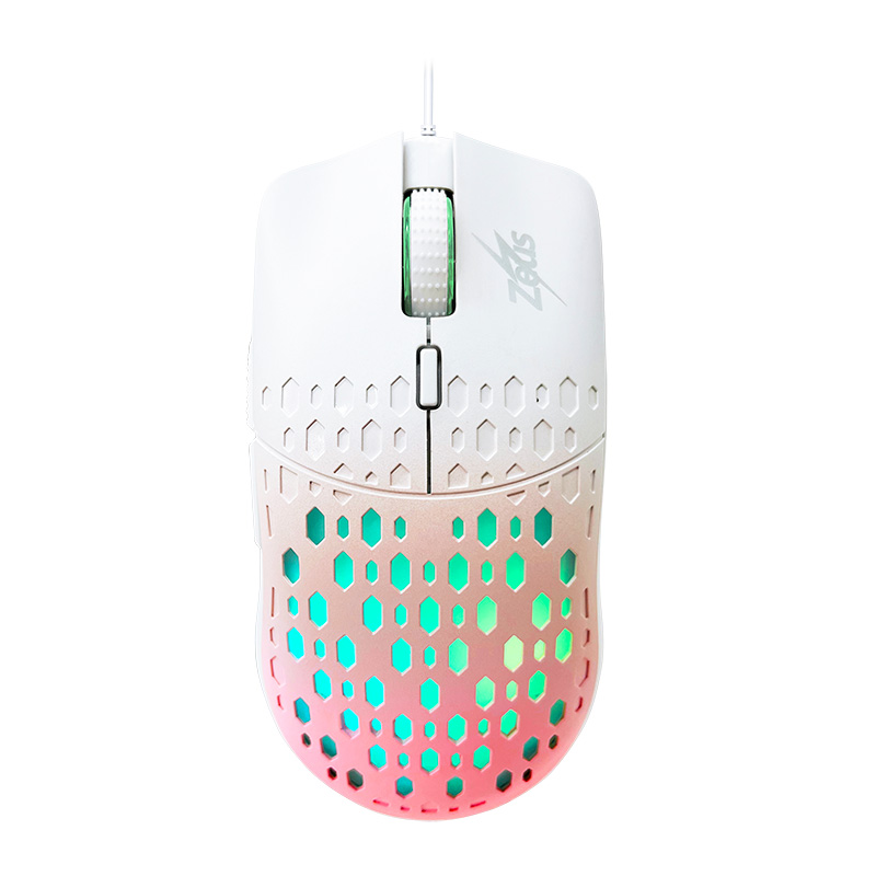 Zeus Wired Gaming Mouse 4 DPI Levels Adjustable M-18 RGB Colorful ...
