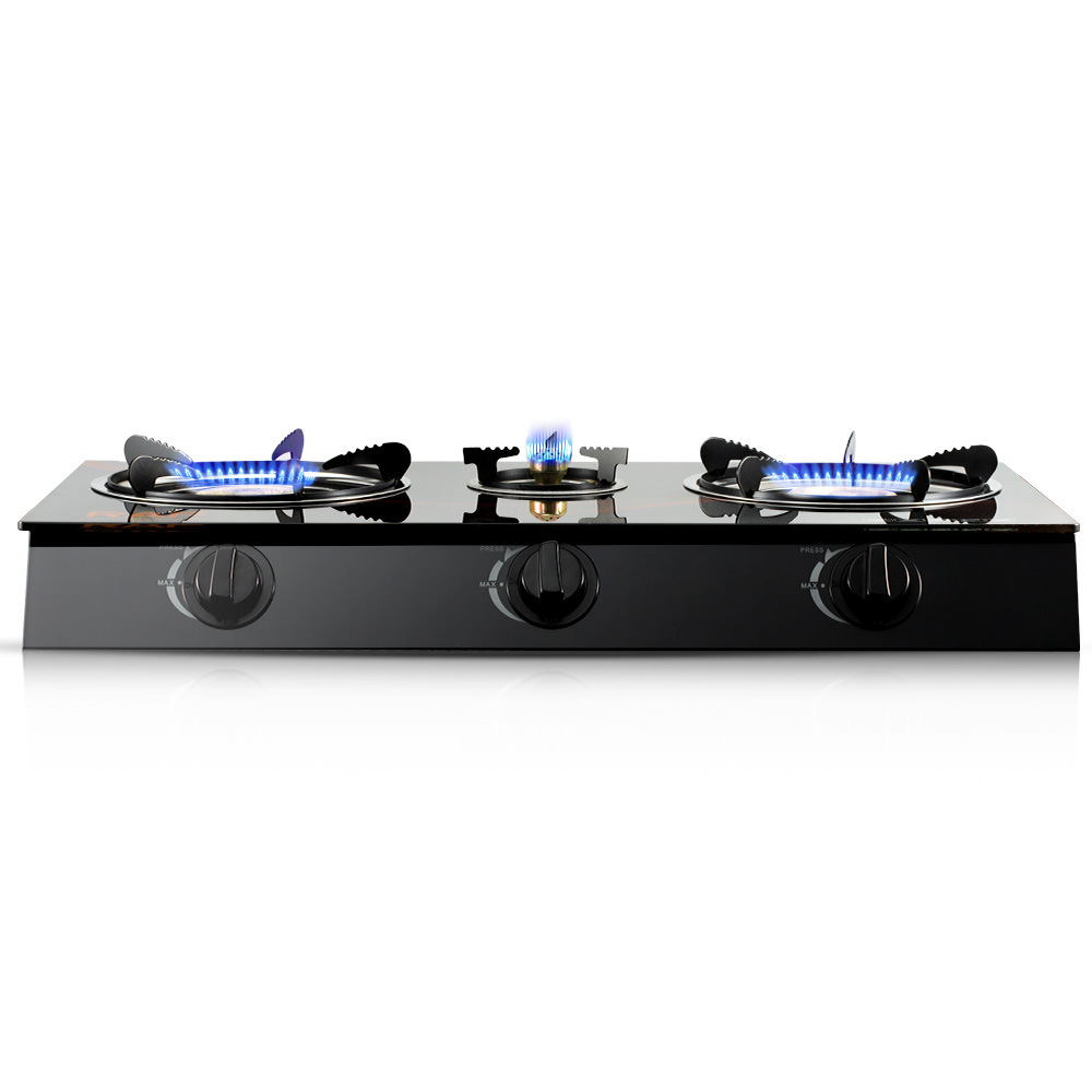 RAF High Power Tempered Glass Gas Stove Duty Burner Gas Stove Gas Stove ...