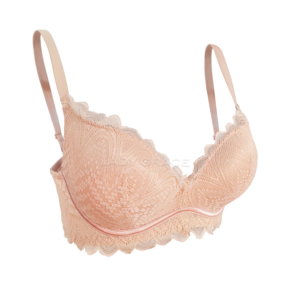 Lady Grace Non-wire Lace Push-up Bra 5392 | Shopee Philippines