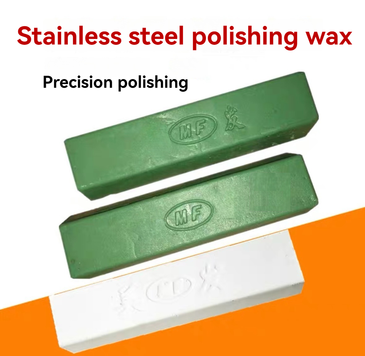 White Buffing Soap For stainless fine polishing wax Soap paste metal ...