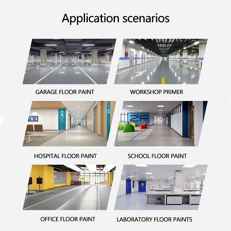 3-In-1 Floor Paint Waterproof Moisture Wax For Warehouse Parking Lot ...