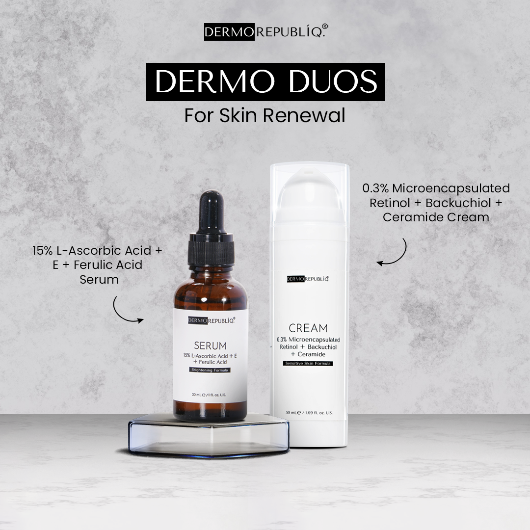 Dermorepubliq Dermo Duo - For Skin Renewal (0.3% Microencapsulated ...