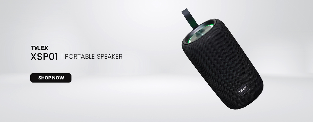 TYLEX XSP01 Portable Bluetooth Speaker with RGB Light 5.3 Bluetooth TWS ...