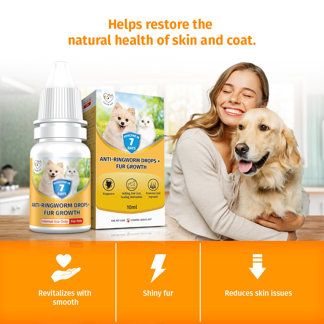 Cassiel Pet Antifungal Skin Drops For Ringworm Anti Mange & Itch Gamot ...