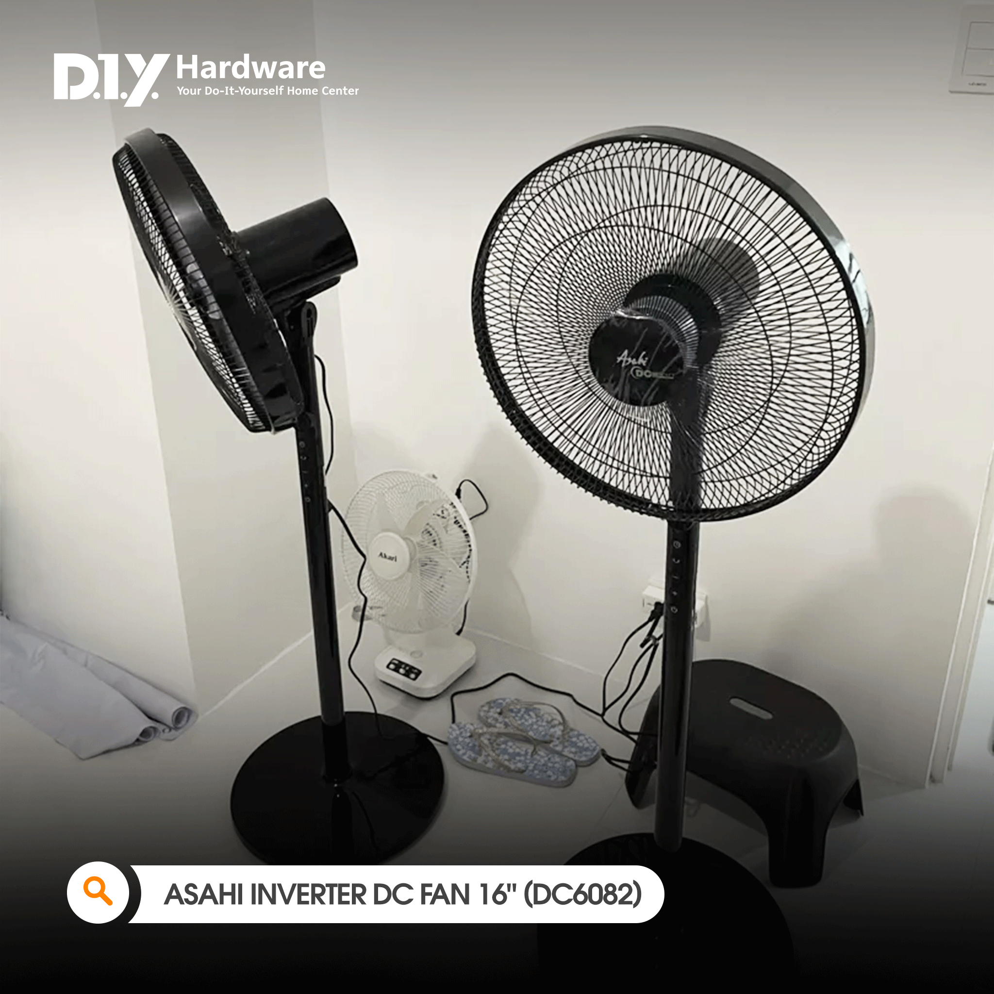 ASAHI by DIY Hardware Inverter DC Fan 16" DC6082 | Shopee Philippines