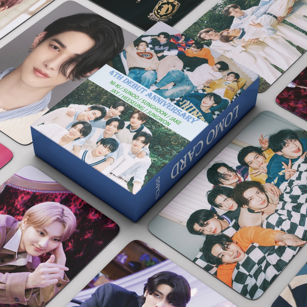 55pcs En Lomo Cards Brought The Heat Back Romance Untold Daydream ...
