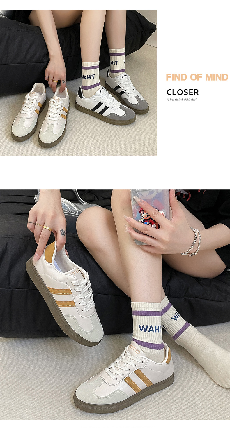 YOTO New Fashion Black White Shoe Sneakers For Women Men Low Cut Casual ...