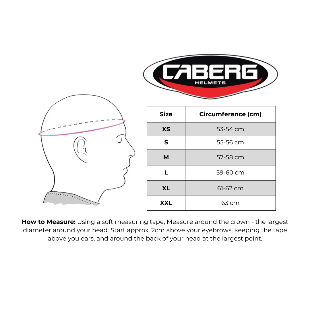 CABERG Full Face Helmet for Motorcycle DRIFT EVO II - Carbon Gloss ...