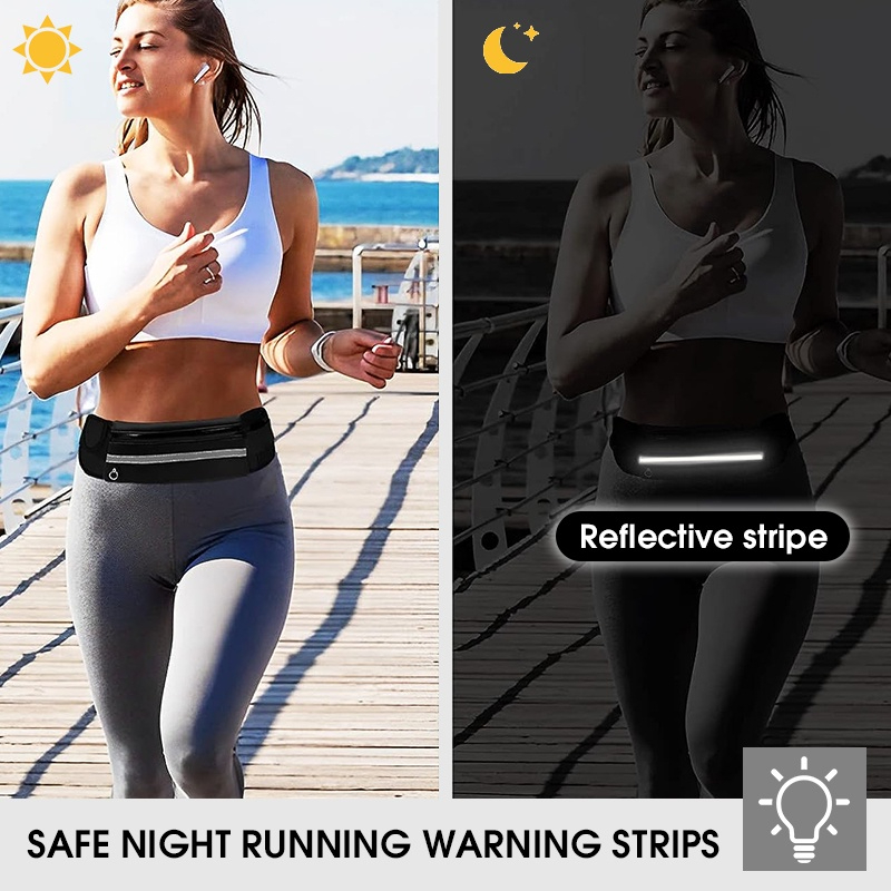 Running Pouch Waist Bag Runners Belt Package Phone Fanny Pack ...