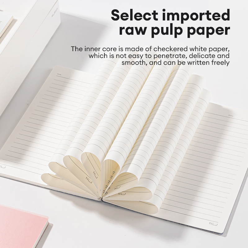 Nusign by Deli A5/B5 Notebook 60 Sheets Student Spiral Notebook School ...