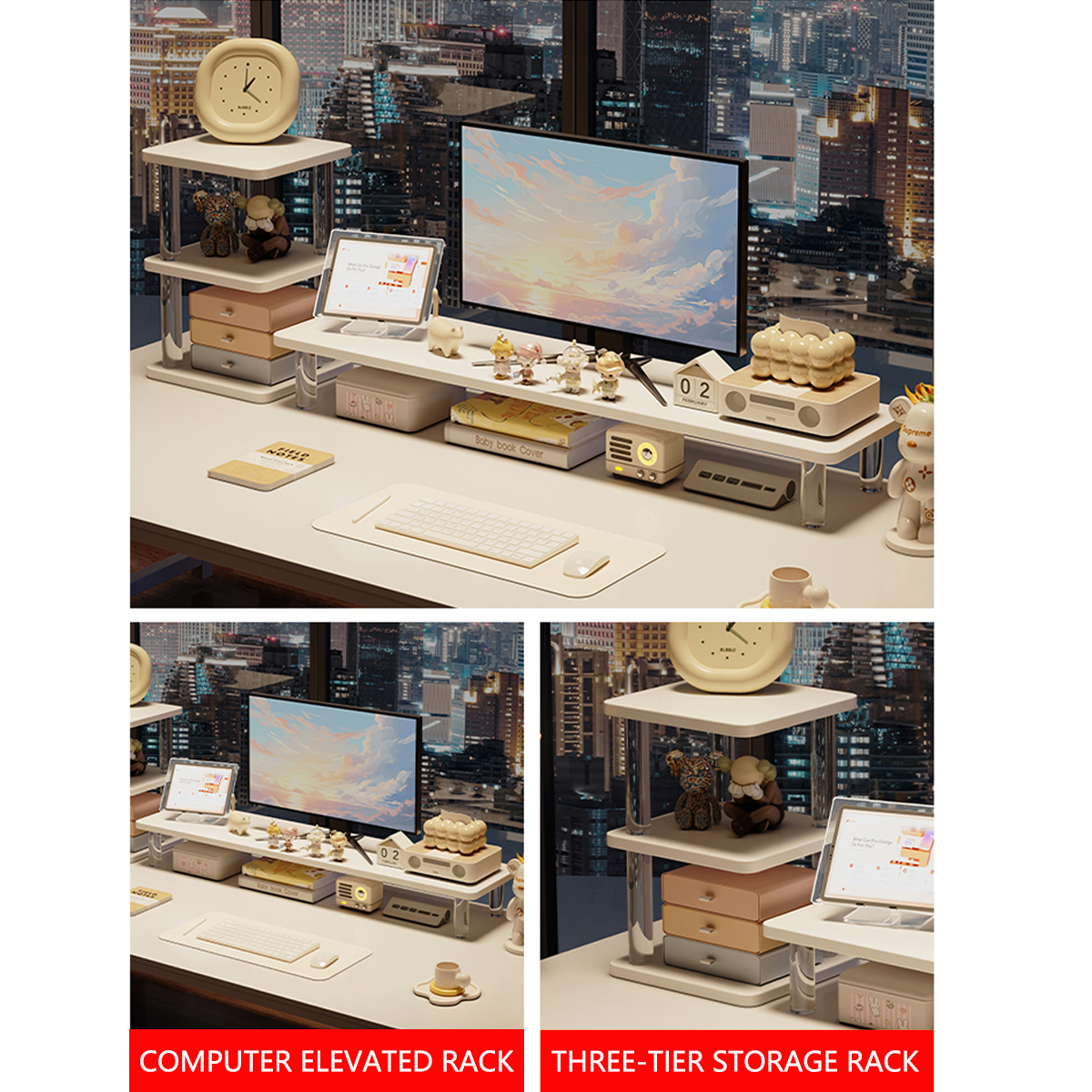 Inplay EK-120A Electric Standing Desk Table Adjustable Height Memory ...