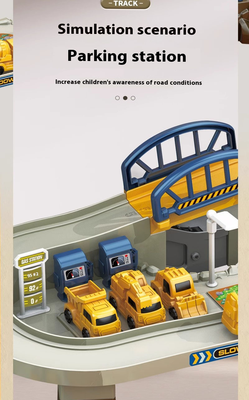 Electric Rail Toy Car Engineering Railcar Educational Toys Car Toys ...