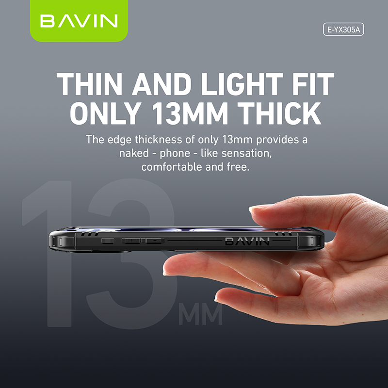 BAVIN YX305A Phone Case Series Magnetic Suction w/ Anti-Fall for iPh 16 ...