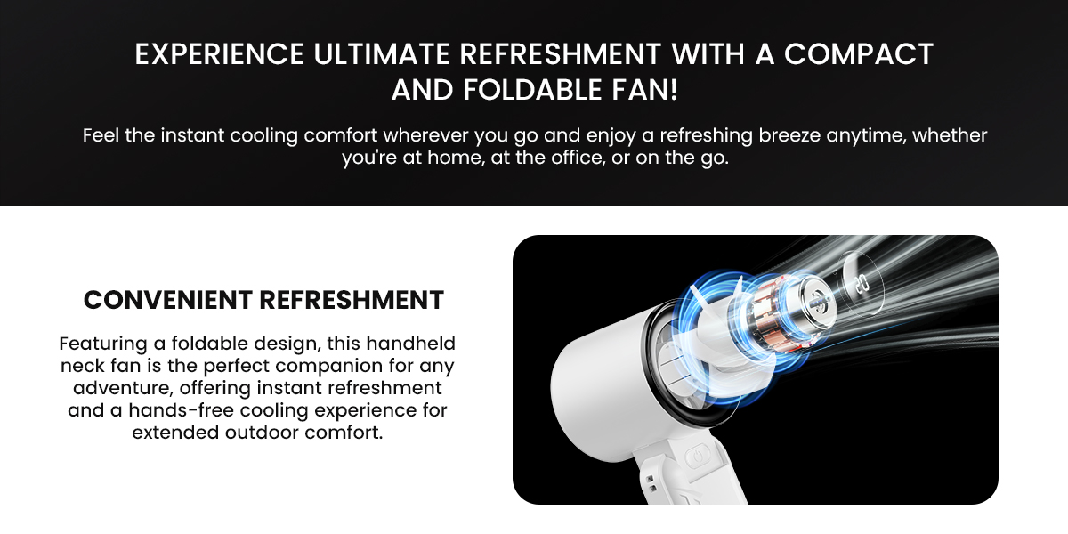 Tylex XM70 Handheld Foldable Turbo Fan 3000mAh 7.2w 3hrs Usage | Shopee ...